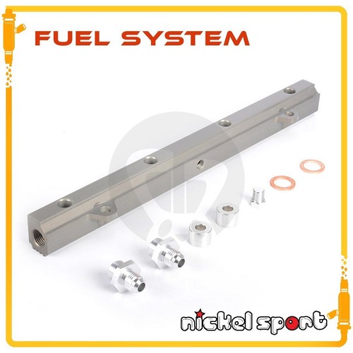 High Flow Fuel Rail Kit Mitsubishi Lancer Evolution EVO 4 5 6 7 8 9 ...