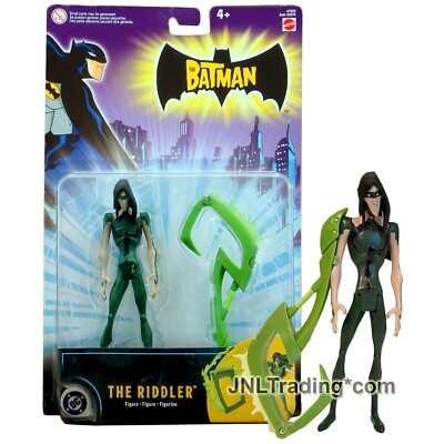 Year 2005 DC Comics The Batman Animated 5.5 Inch Figure THE RIDDLER ...
