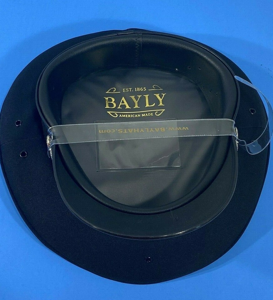 NEW BAYLY FIRE CLASS A CAP STYLE NAVY W/ SILVER SNAKE EXPANSION STRAP S ...