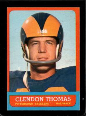1963 TOPPS #131 CLENDON THOMAS EXMT (RC) SP STEELERS *X35676 | eBay