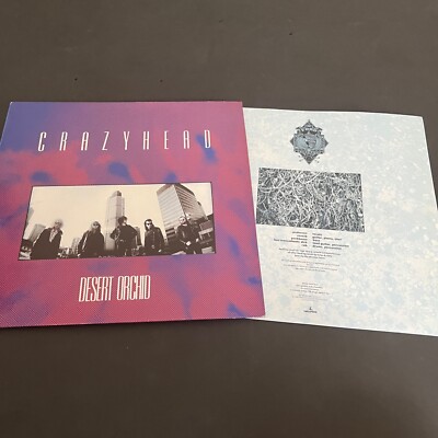 Crazyhead Desert Orchid UK 1988 Foodlp1 (GREBO ROCK) ULTRASONIC CLEANED ...