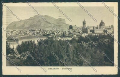Palermo Città PIEGATA cartolina ZT7875 | eBay