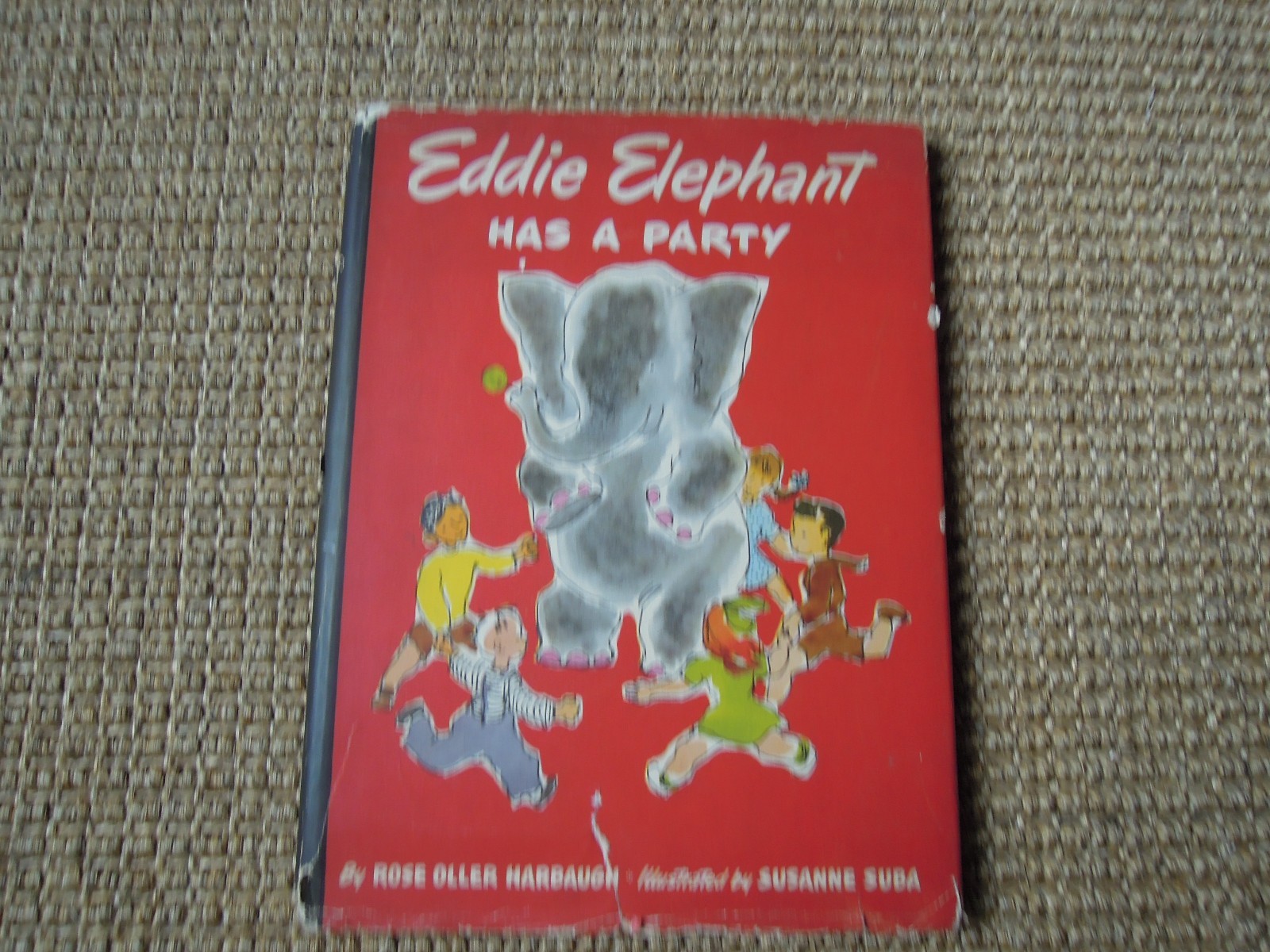 Eddie Elephant Has a Party, Rose Oller Harbaugh, Susanne Suba, 1947, HC ...
