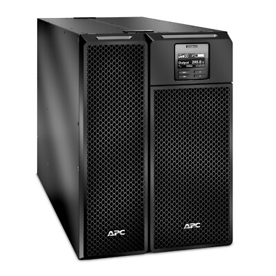 APC SRT Online UPS 6000va UPS w/Isolation Transformer SRT6KXLT-5KTF w ...