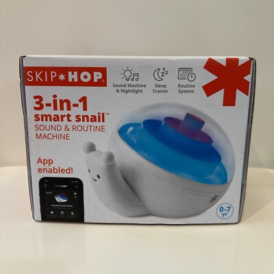 Skip Hop 3 in 1 Smart Snail Sound and Routine Machine, Skip Hop, Sound ...