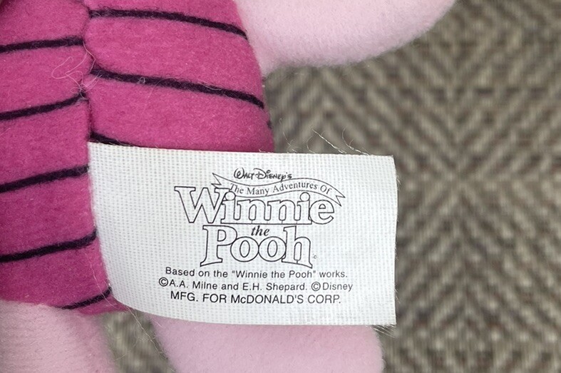 Disney Piglet from Winnie the Pooh Pink Slap Bracelet Tickled Pink ...