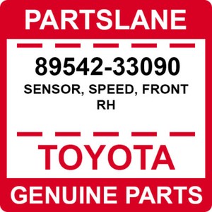 TOYOTA GENUINE CAMRY LEXUS ES350 FRONT PASSENGE ABS SENSOR WIRE OEM ...