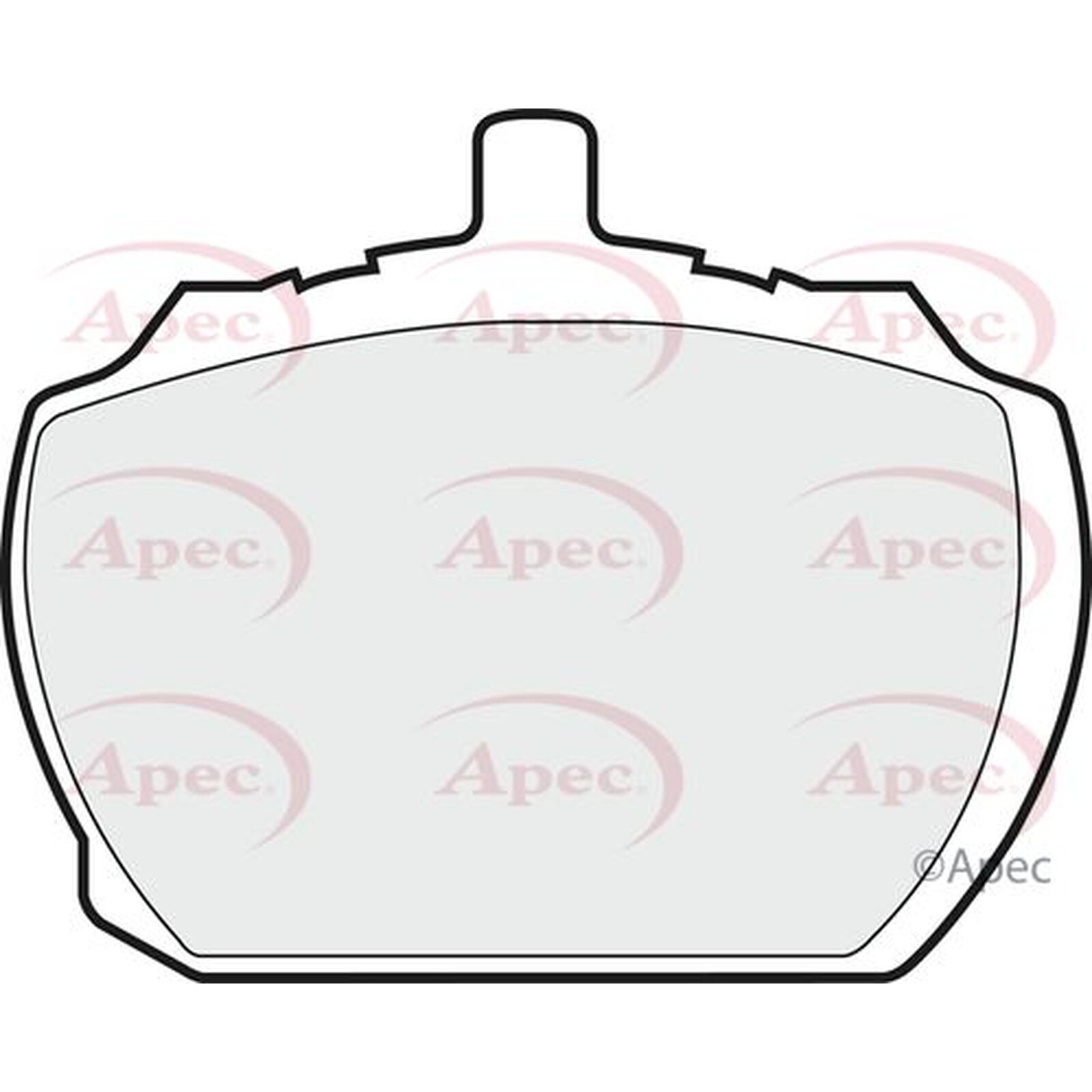 Apec PAD60 Brake Pad Set for sale online | eBay