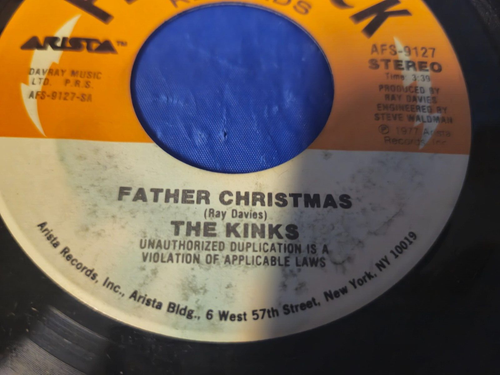 THE KINKS - FATHER CHRISTMAS / SUPERMAN - 7" CHRISTMAS VINYL SINGLE | eBay