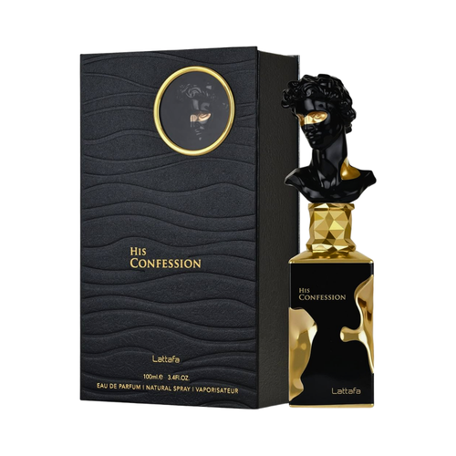 His Confession by Lattafa 3.4oz / 100ml EDP Spray for Men Brand New in ...