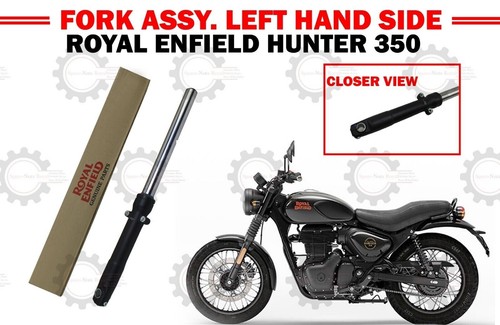 Royal Enfield Hunter 350 ''FRONT FORK ASSEMBLY LEFT SIDE" Shocker ...