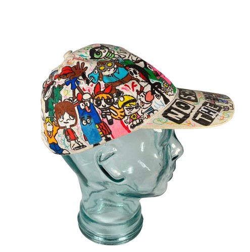 Vintage 2000s CARTOON NETWORK Hand Drawn/Painted Char… - Gem