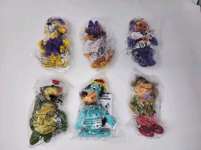 Lot of 6 Dairy Queen DQ Cartoon Network Toons Plush Toys Rare Vintage ...