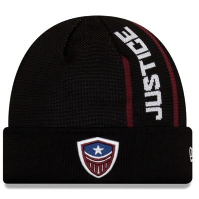 Washington Justice New Era Overwatch League Cuffed Knit Black Hat ...