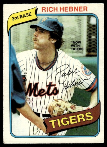 1980 O-Pee-Chee Richie Hebner Detroit Tigers #175 R126 | eBay