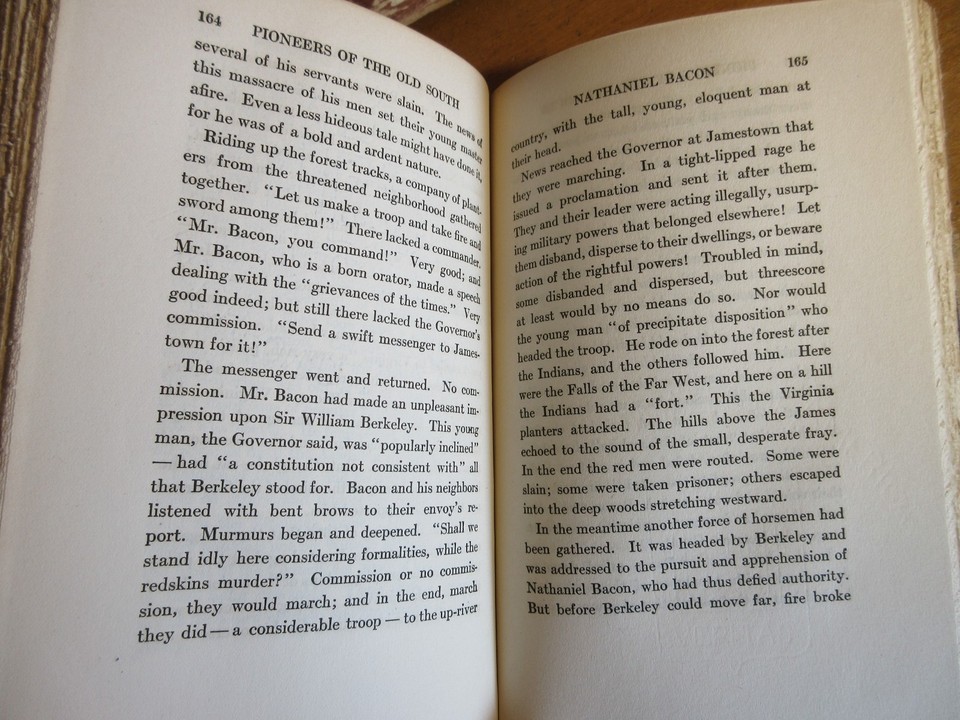PIONEERS OF THE OLD SOUTH Book COLONIES VIRGINIA GEORGIA CAPTAIN JOHN ...