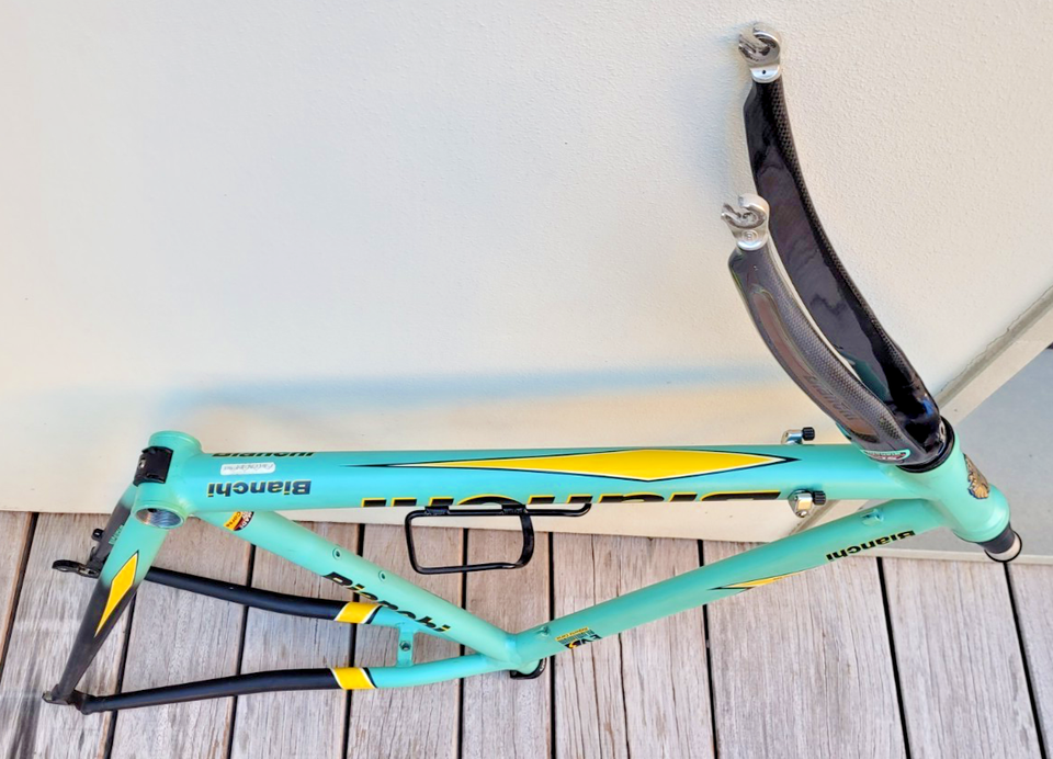 BIANCHI EV3 Aluminium Reparto Corse alloy road frameset Prototype ...