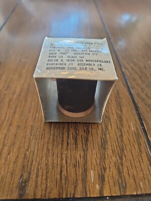 Gudebrod Black Surgical Silk Braided Thread Size 0 Rod Winding Pool ...