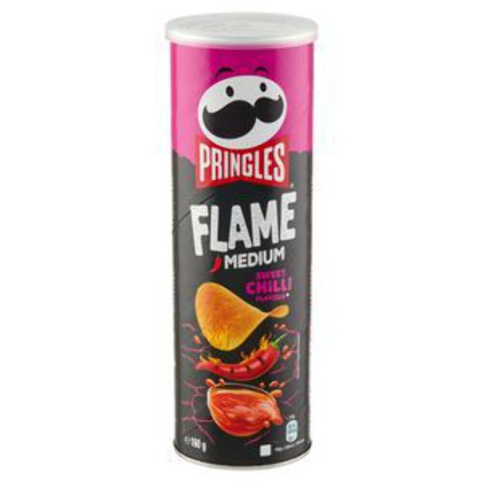 Pringles Chips | Flame Medium Sweet Chilli Flavor Chips | 5,6 Oz /160 ...