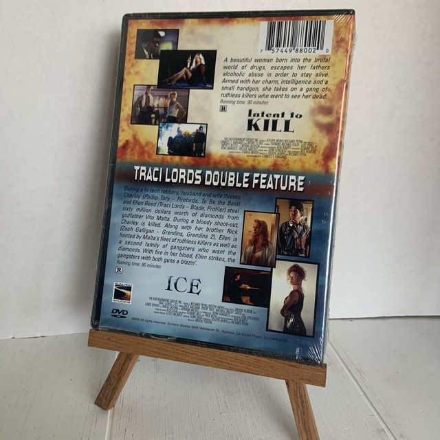 Traci Lords Double Feature: Intent to Kill/Ice (DVD, 2001) for sale ...