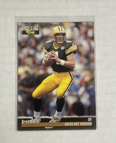 Brett Favre 1995 Pro Line Classic Card 3 Green Bay Packers | eBay