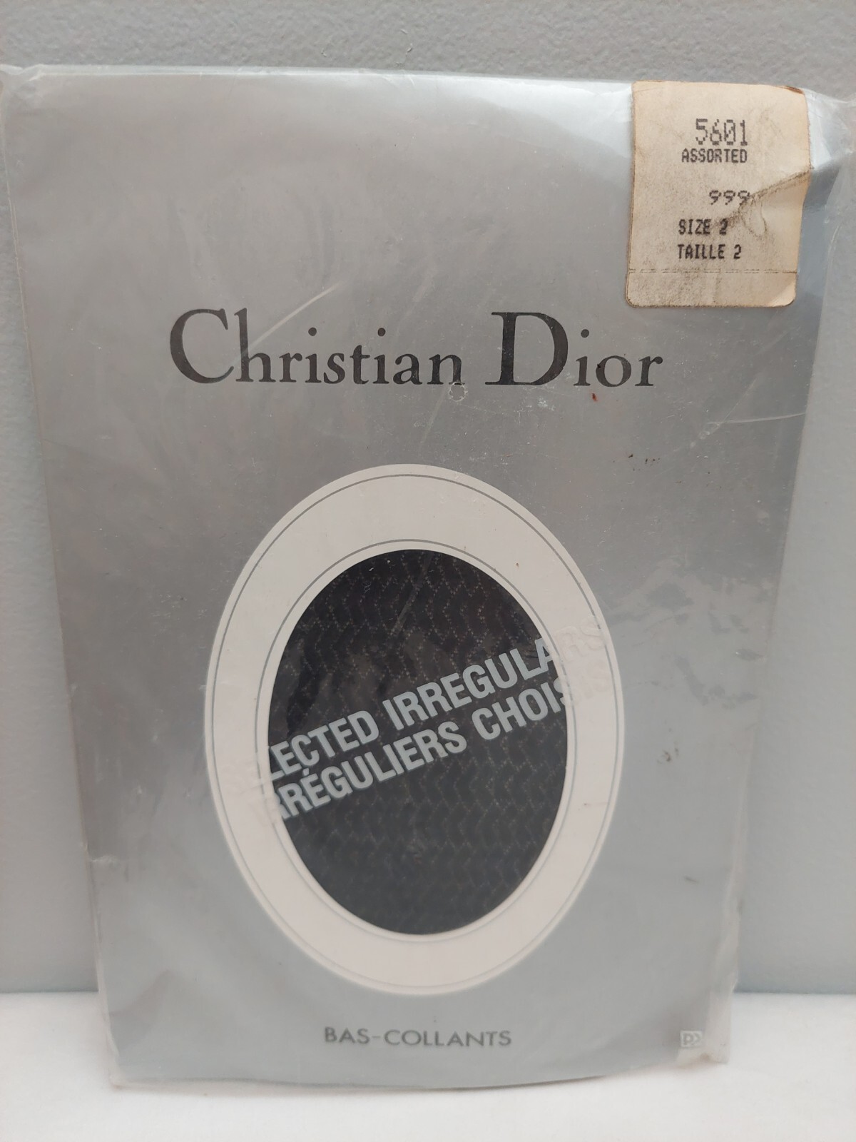 Vintage Pantyhose Christian Dior Color Black Size 2 … - Gem