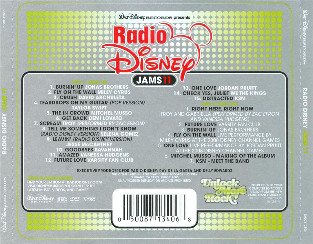 VARIOUS ARTISTS RADIO DISNEY JAMS, VOL. 11 [CD/DVD] NEW CD & DVD ...