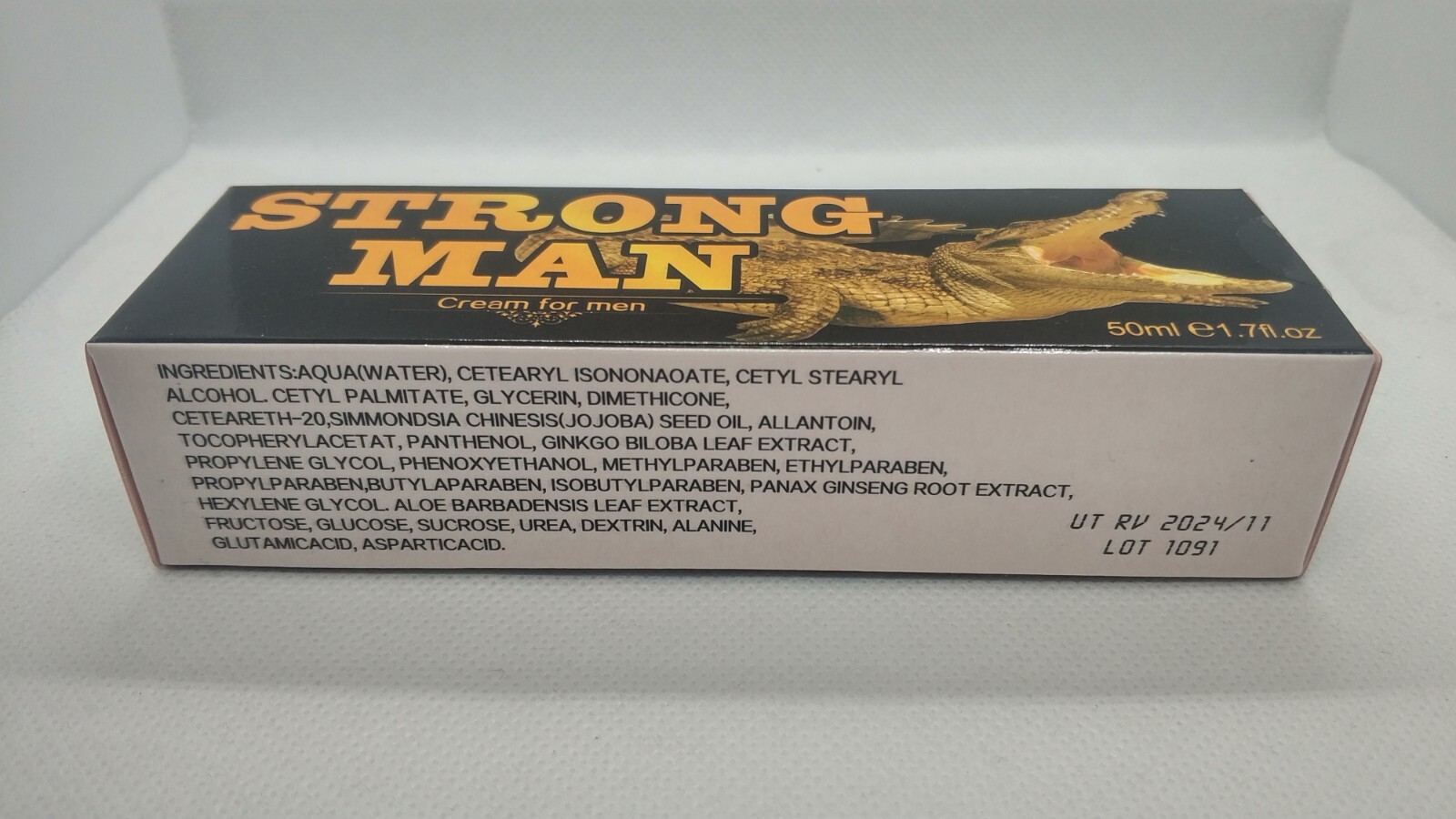 NEW Strong Man Penis-Enlargement Cream Fast Effective For Men 50ml XXL ...