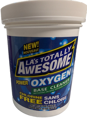 LA's Totally Awesome Power Oxygen Base OXY CLEANER 15oz Chlorine Free ...