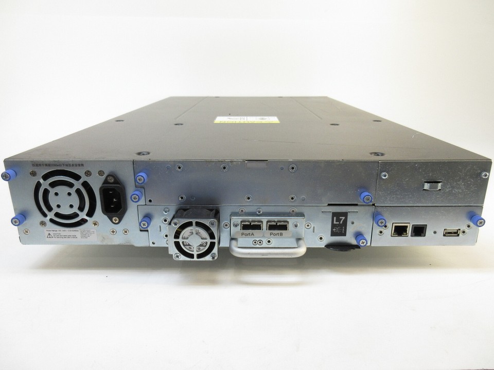 Dell PowerVault TL2000 2U Autoloader Tape Library w/ LTO7 SAS Tape ...