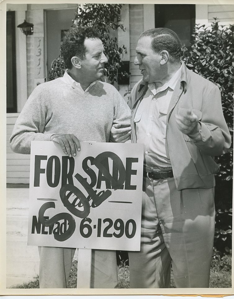 WILLIAM BENDIX GEORGE O'HANLON THE LIFE OF RILEY ORIGINAL 8x10" Photo # ...