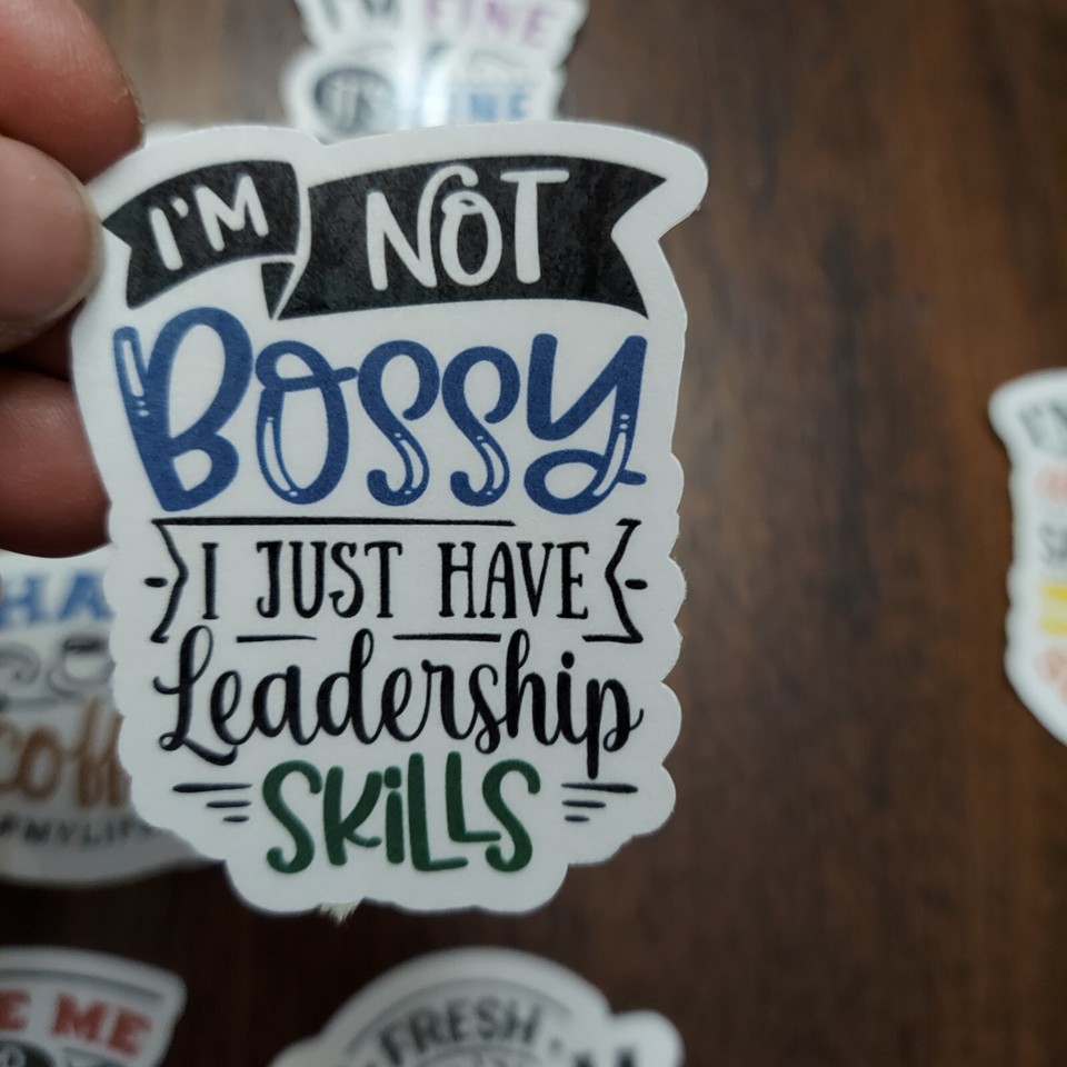 10 Sarcastic Phrase Saying Stickers, Planner Sticker Sheet, Funny ...