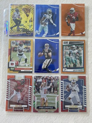 Panini Football Numbered Card Lot Of 9 | eBay