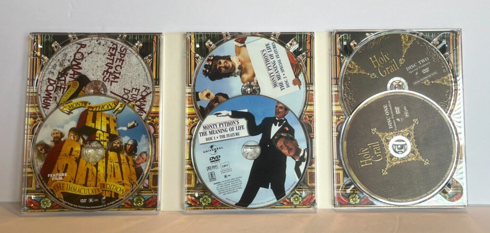 Monty Python Holy Trinity DVD set 2008 Beautiful Condition 6 DVD Set | eBay