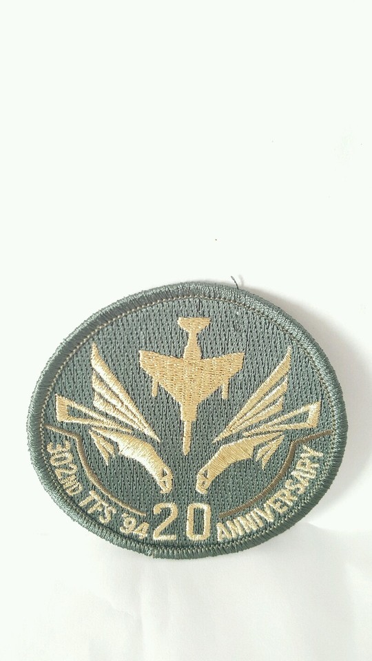 USAF 302nd Tactical Fighter Squadron Patch 3 x 3 inches | eBay