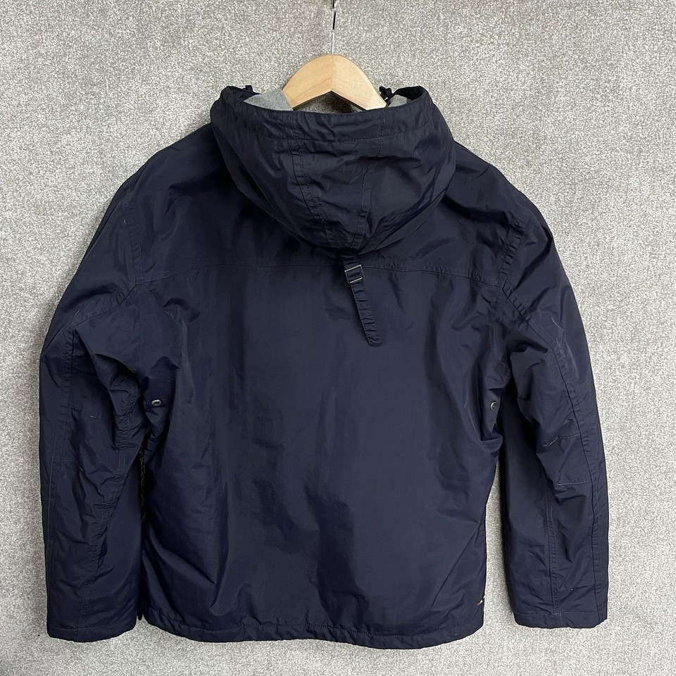 Napapijri Rainforest Jacket Mens Extra Large Winter Navy Blue Fleece ...