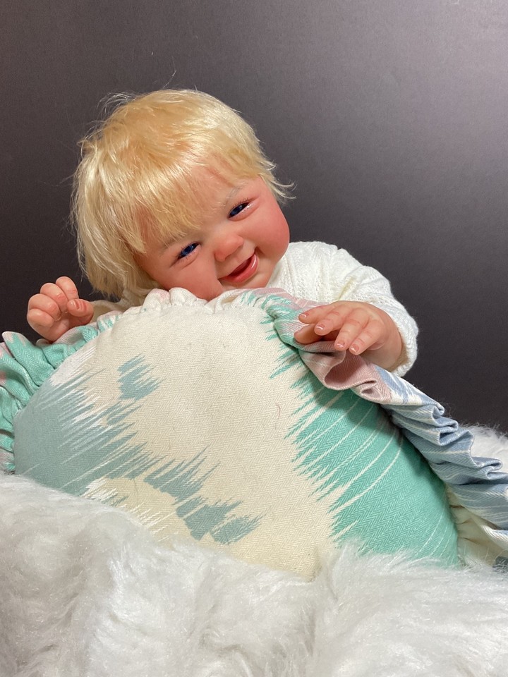 CUTE REBORN BABY GIRL "GRACIE" (COA)BY SANDY FABER-REBORN BY EMA ...