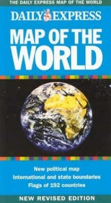 The "Daily Express" Map of the World (AA Maps) Sheet map, folded Book ...