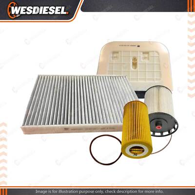 Wesfil Oil Air Fuel Cabin Filter Service Kit fits Audi Q7 Q8 4M SQ8 F1 ...