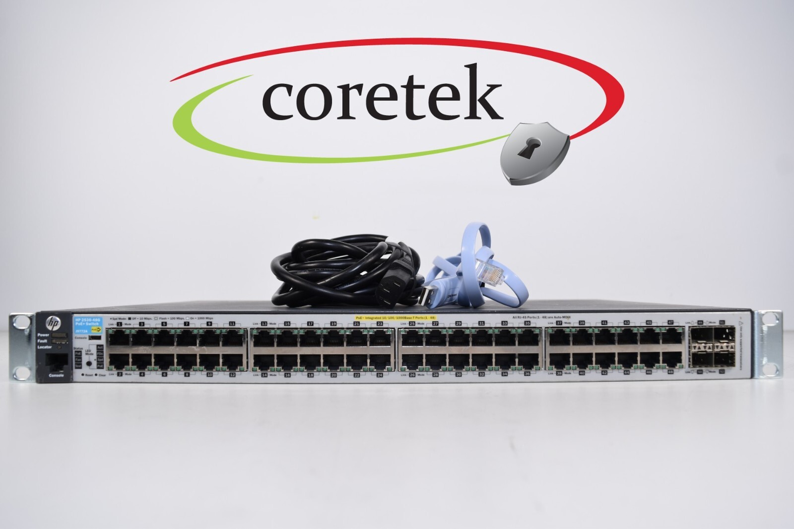 HP 2530-48G PoE+ Switch 48 Port Gigabit Ethernet PoE+ 4x 1G SFP Port ...