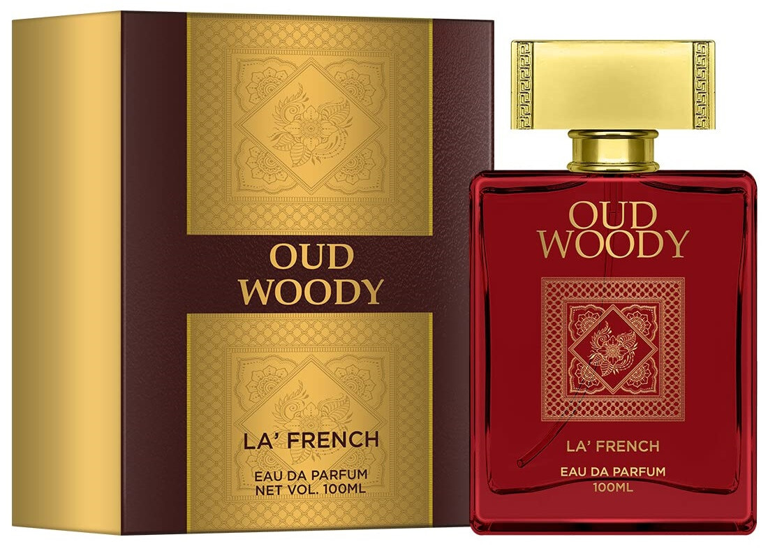 LA' French Oud Woody Eau de Parfum For Unisex 100% Authentic - 100 ml ...