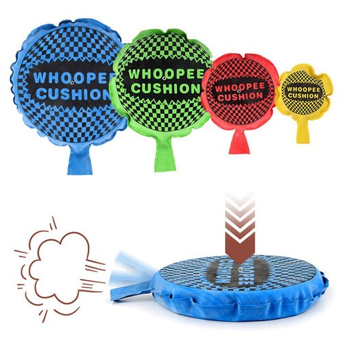 Self Inflating Whoopee Cushion Prank Party Joke Toy Balloon Fart Jokes ...