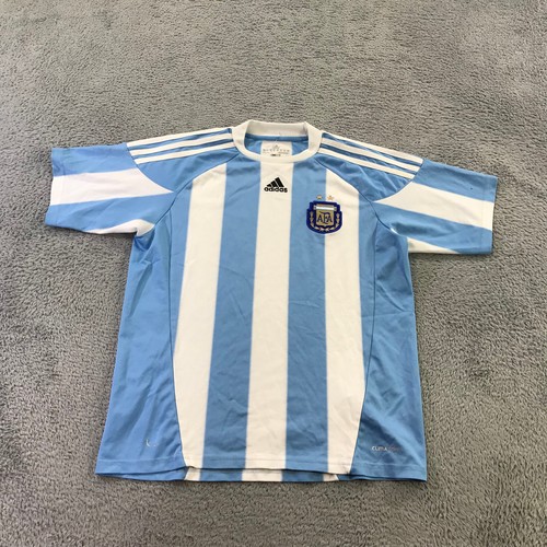 Argentina Team Home Football Shirt Jersey Adidas AFA Retro | eBay