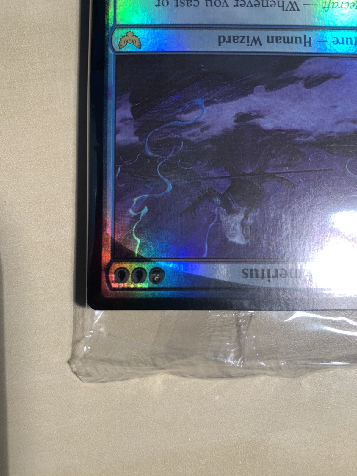 Magic the Gathering Foil Misprint Archmage Emeritus Strixhaven | eBay UK