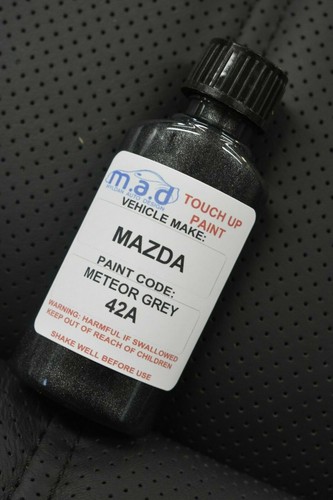 30ML Touch Up Paint Bottle Mazda Meteor Grey 42A Scratch Chip Repair | eBay