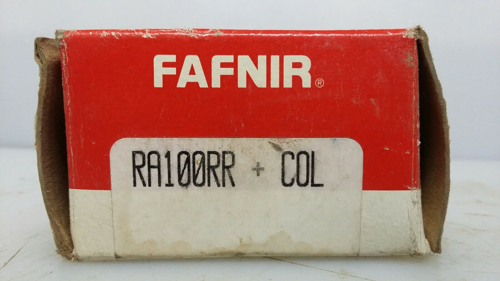 NIB FAFNIR RA100RR + COL BALL BEARING | eBay