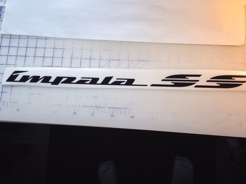 Impala Ss Decal