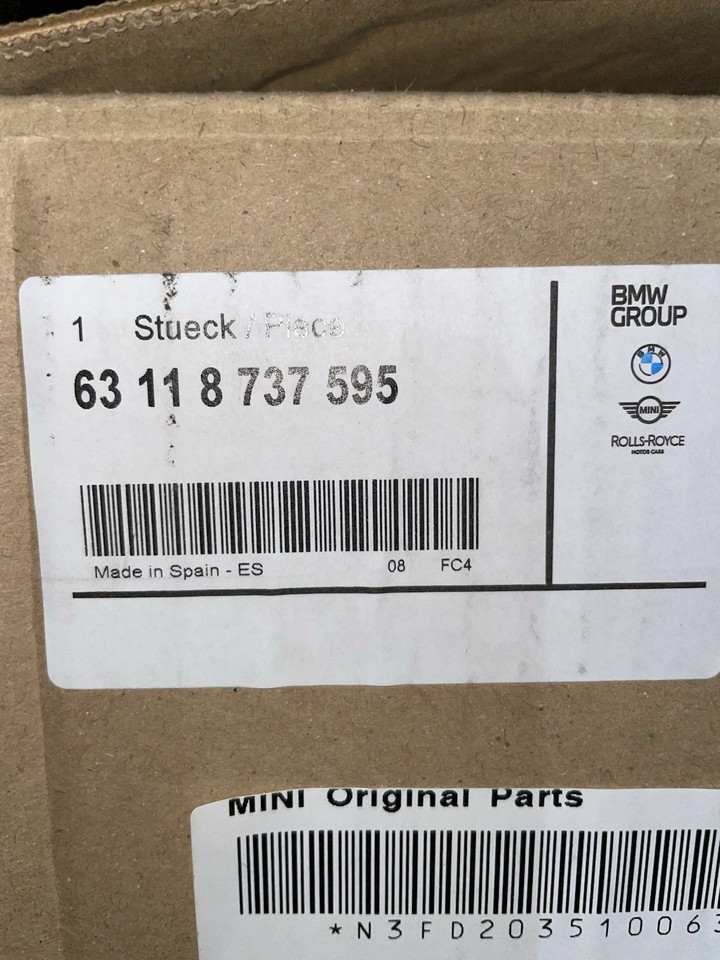 Genuine Mini F55 Left Hand Led Headlight 63118737595 | eBay UK