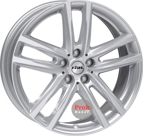 RIAL X10 polar-silber 7x17 ET 47 LK 5 112 Alufelgen 17 Zoll ...