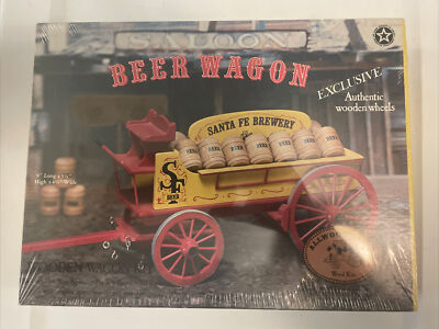 Allwood Brand Beer Wagon wooden model kit 5016 vintage 1977 New Open ...